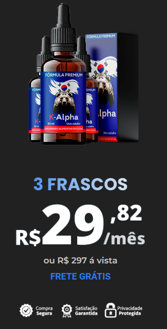 K-Alpha - Site Oficial com 65% de Desconto e Cupom