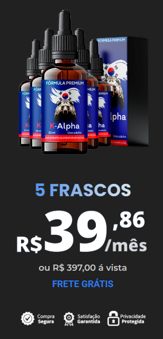K-Alpha - Site Oficial com 65% de Desconto e Cupom