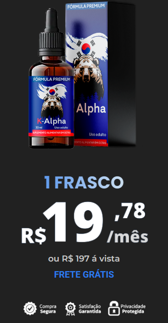 K-Alpha - Site Oficial com 65% de Desconto e Cupom